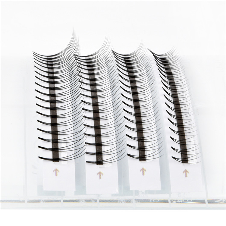 Short Stem Premade fans 3D 4D 5D Volume Eyelash Extensions Factory ...